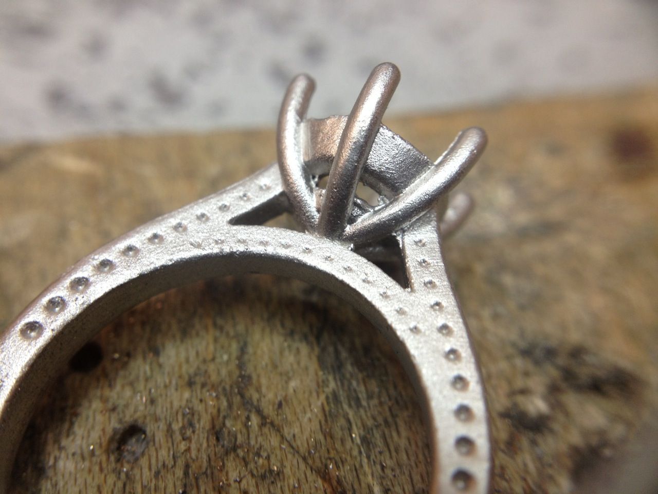 Custom Platinum Engagement Ring- From CAD to Finish : 15 Steps ...