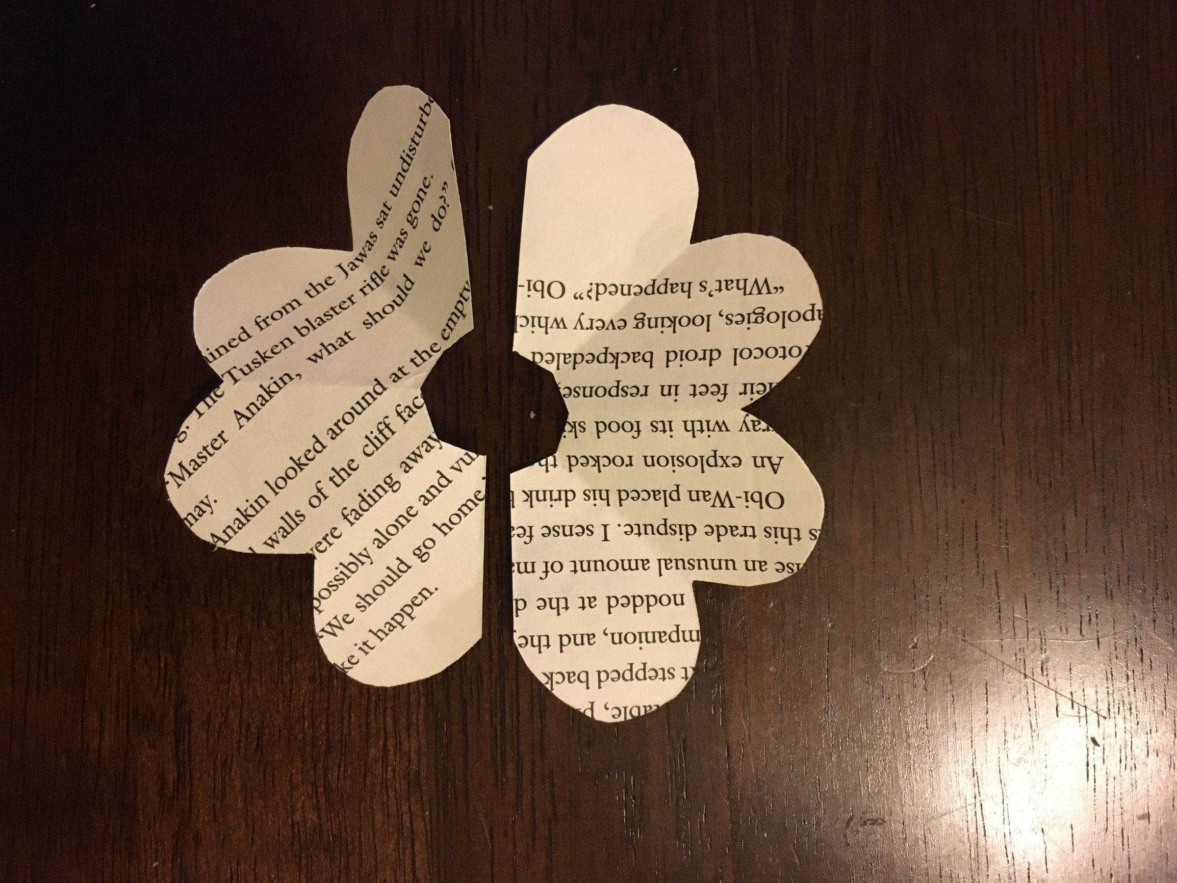 How to Make Book Page Flowers : 7 Steps (with Pictures) - Instructables