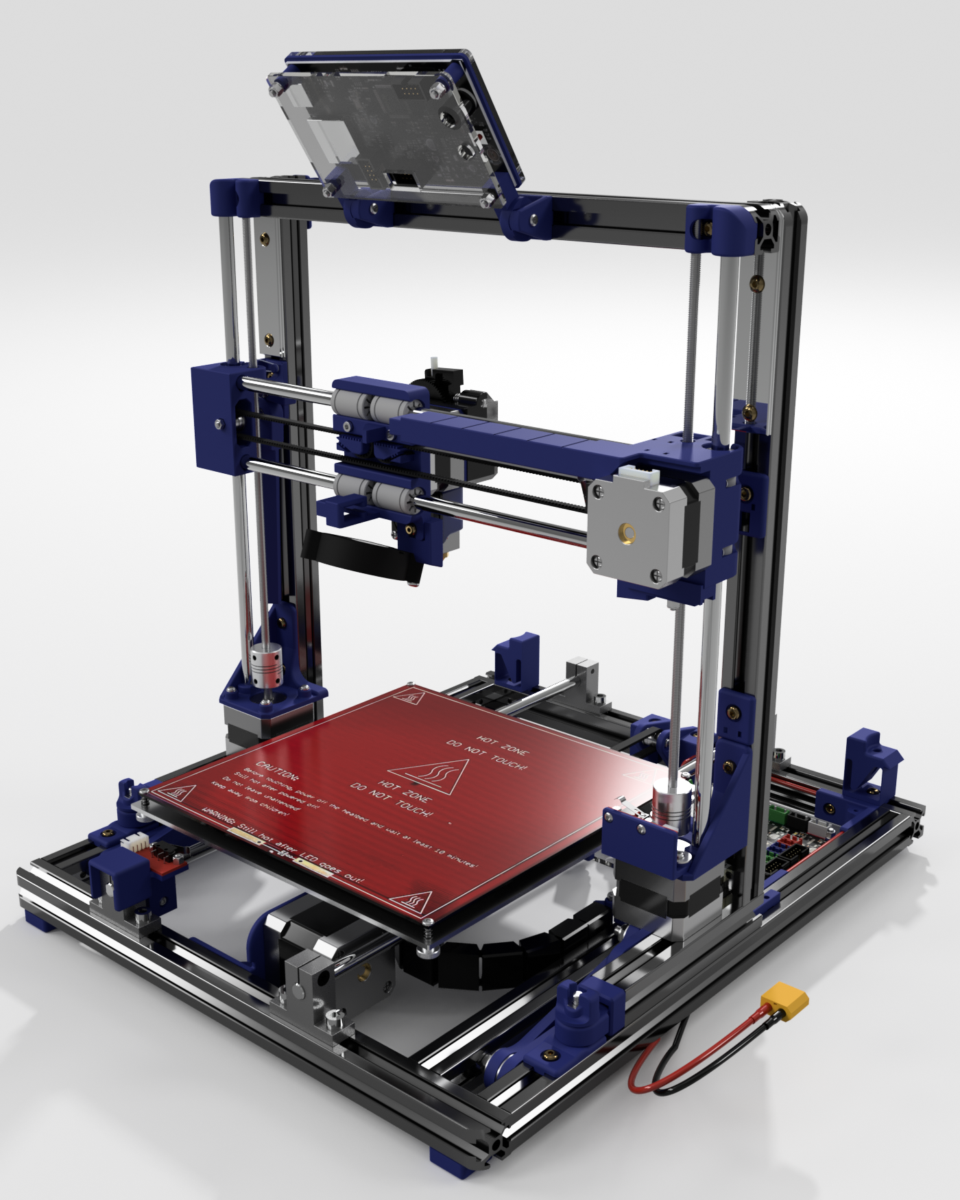 Bergen Makerspace Transportable 3D Printer : 56 Steps (with Pictures ...