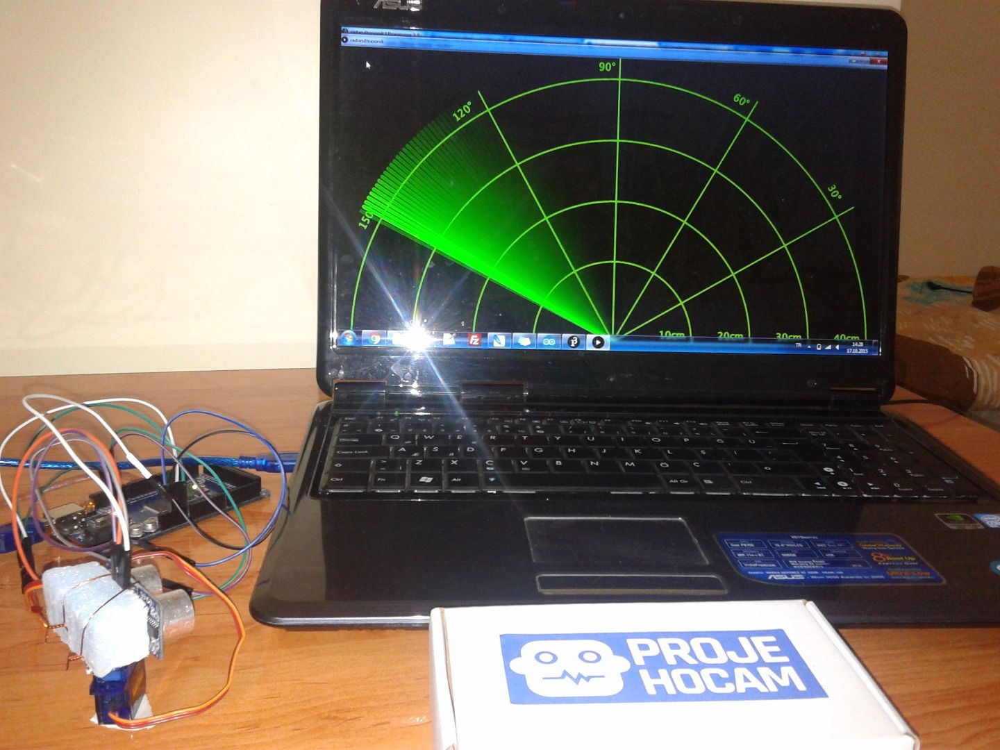 Arduino Ultrasonic Radar Project - Instructables