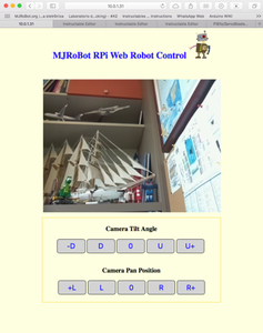 IoT: Raspberry Pi Robot With Video Streamer and Pan/Tilt Camera Remote ...