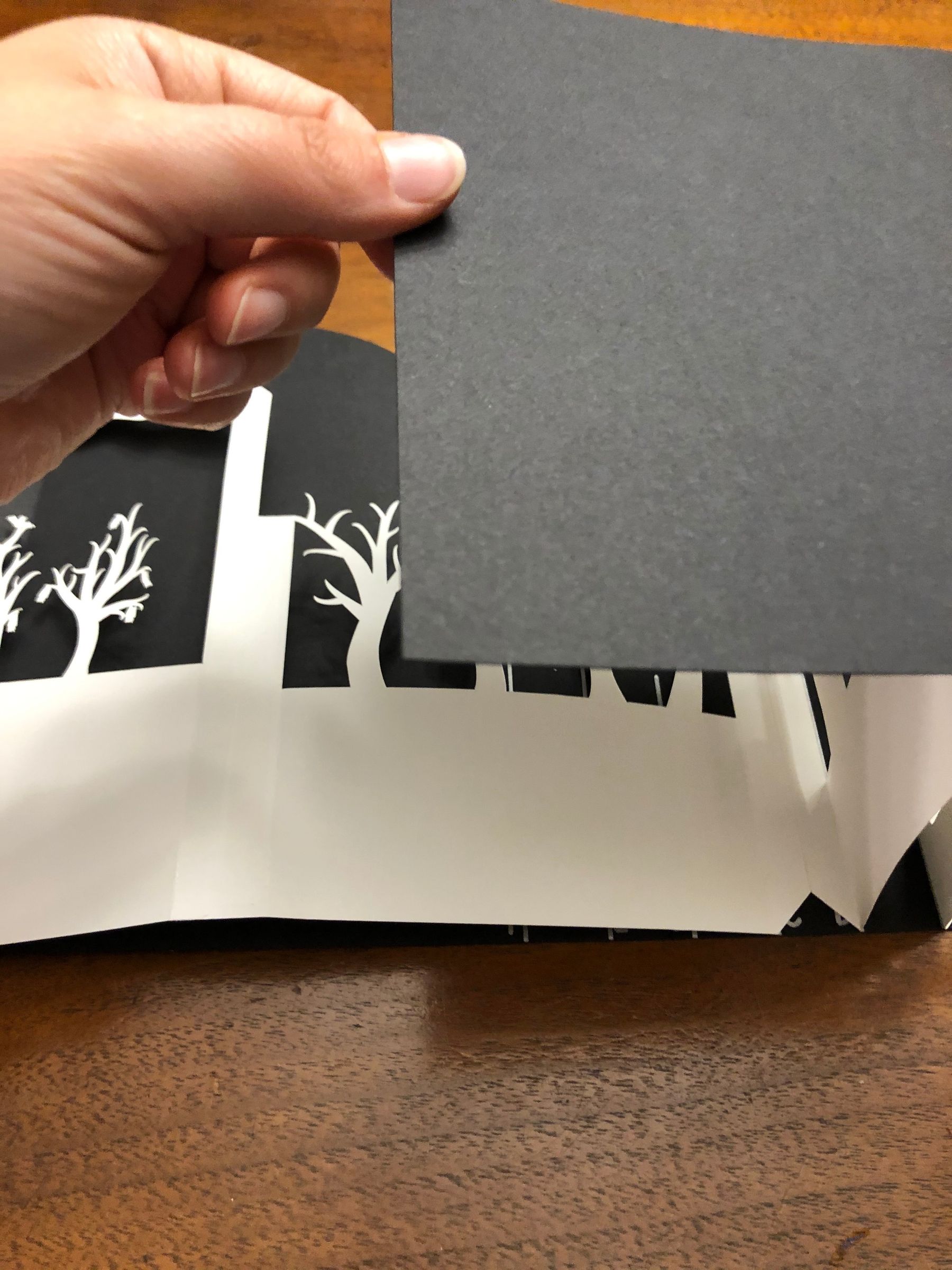 Spooky Cemetery Lightbox Card : 4 Steps (with Pictures) - Instructables