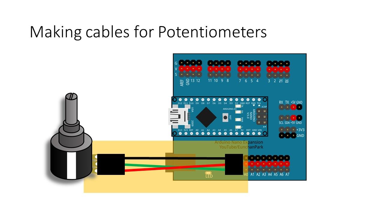 Control 8 Servo Motors Using 8 Potentiometers (humanoid Robot Ep 02 