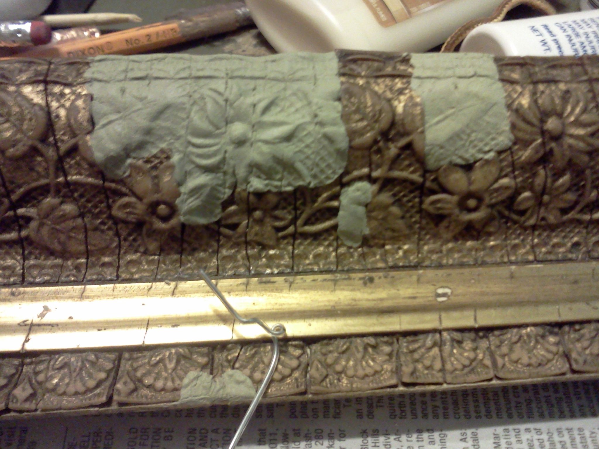 Vintage Plaster and Gold Frame Restored : 9 Steps - Instructables