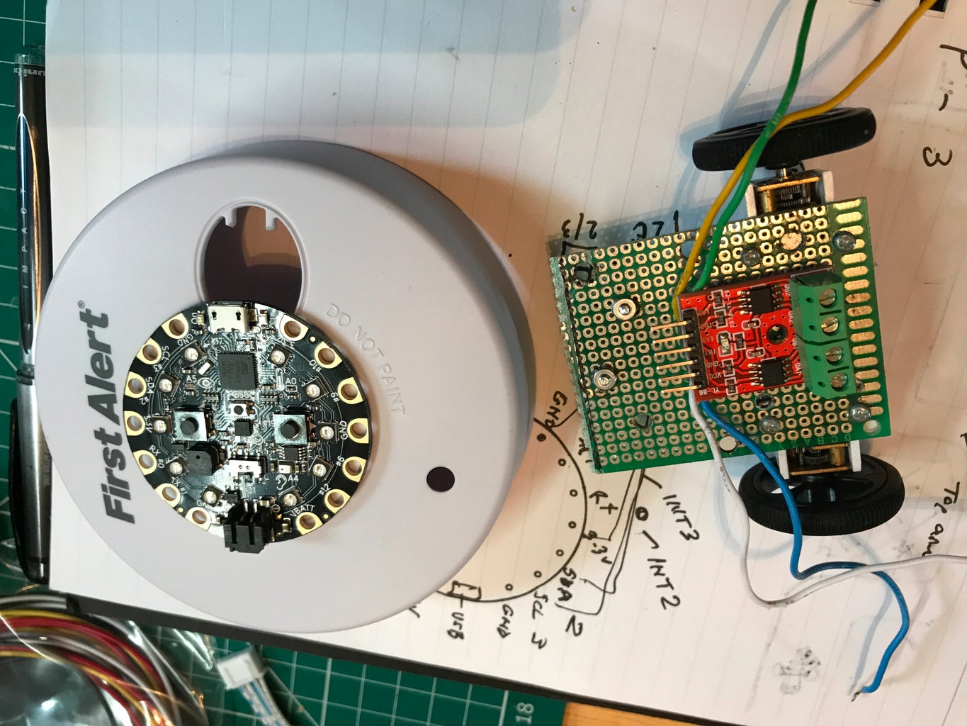 Adafruits Circuit Playground As A Robot Controller With Bluetooth 9