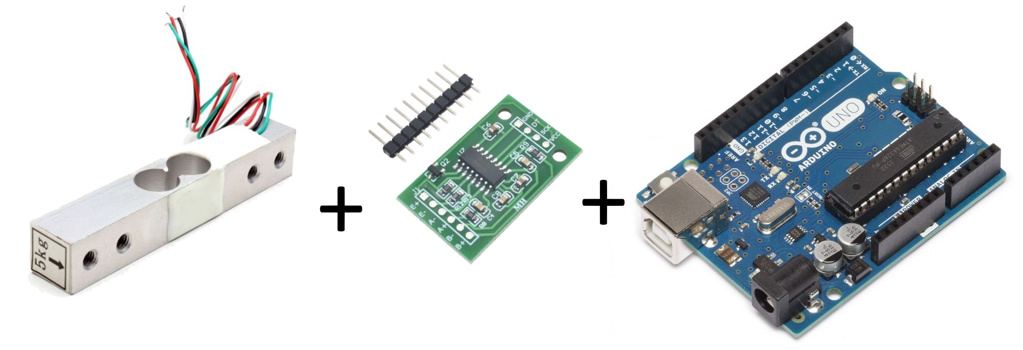 Arduino Scale With 5kg Load Cell and HX711 Amplifier : 4 Steps (with ...