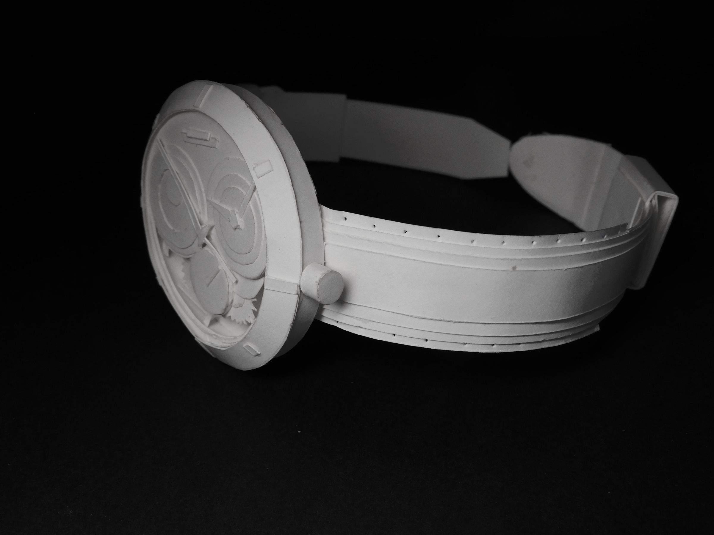 How to Make a Very Detailed Luxury Watch From Cardstock Paper : 8 Steps ...