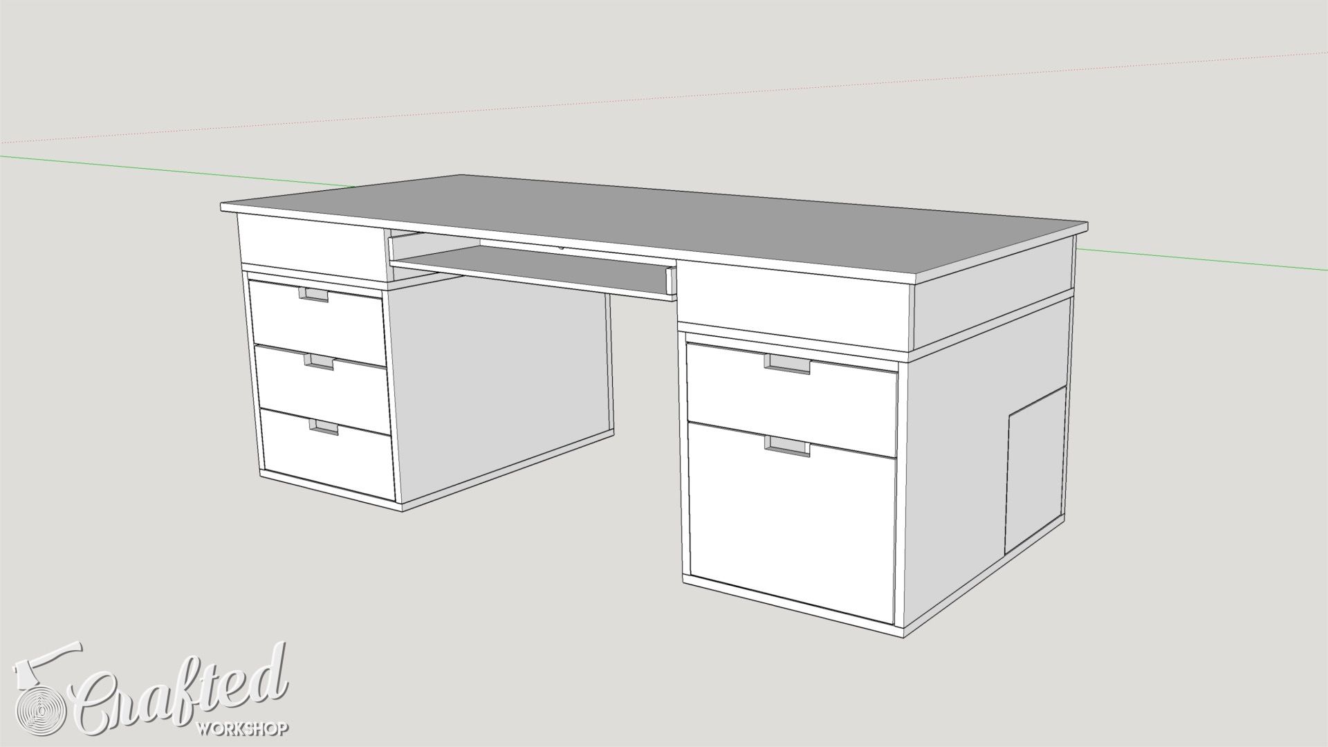 Building a Computer Desk / DIY Desk PC : 20 Steps (with Pictures ...