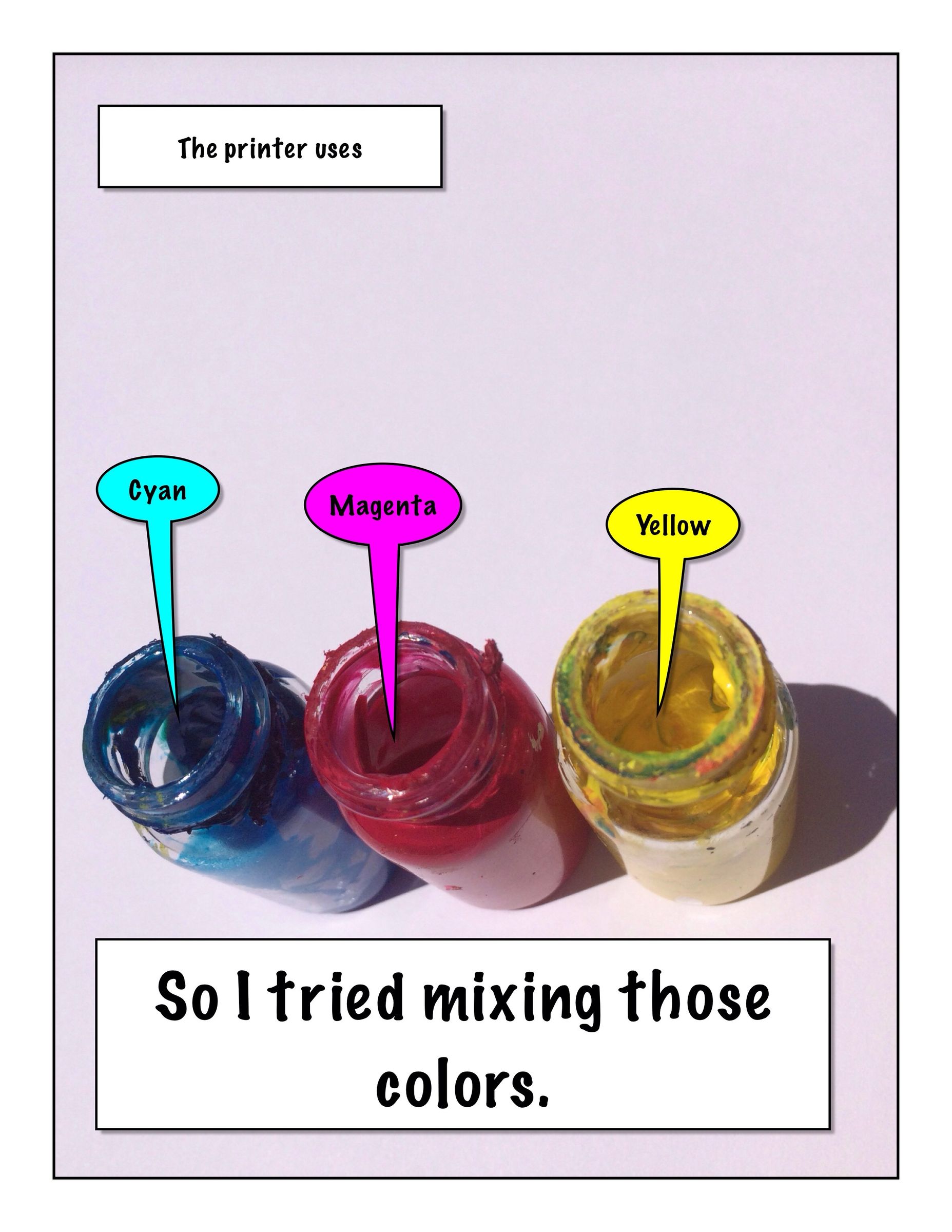 How to Mix Colors Like a Color Printer : 5 Steps (with Pictures ...