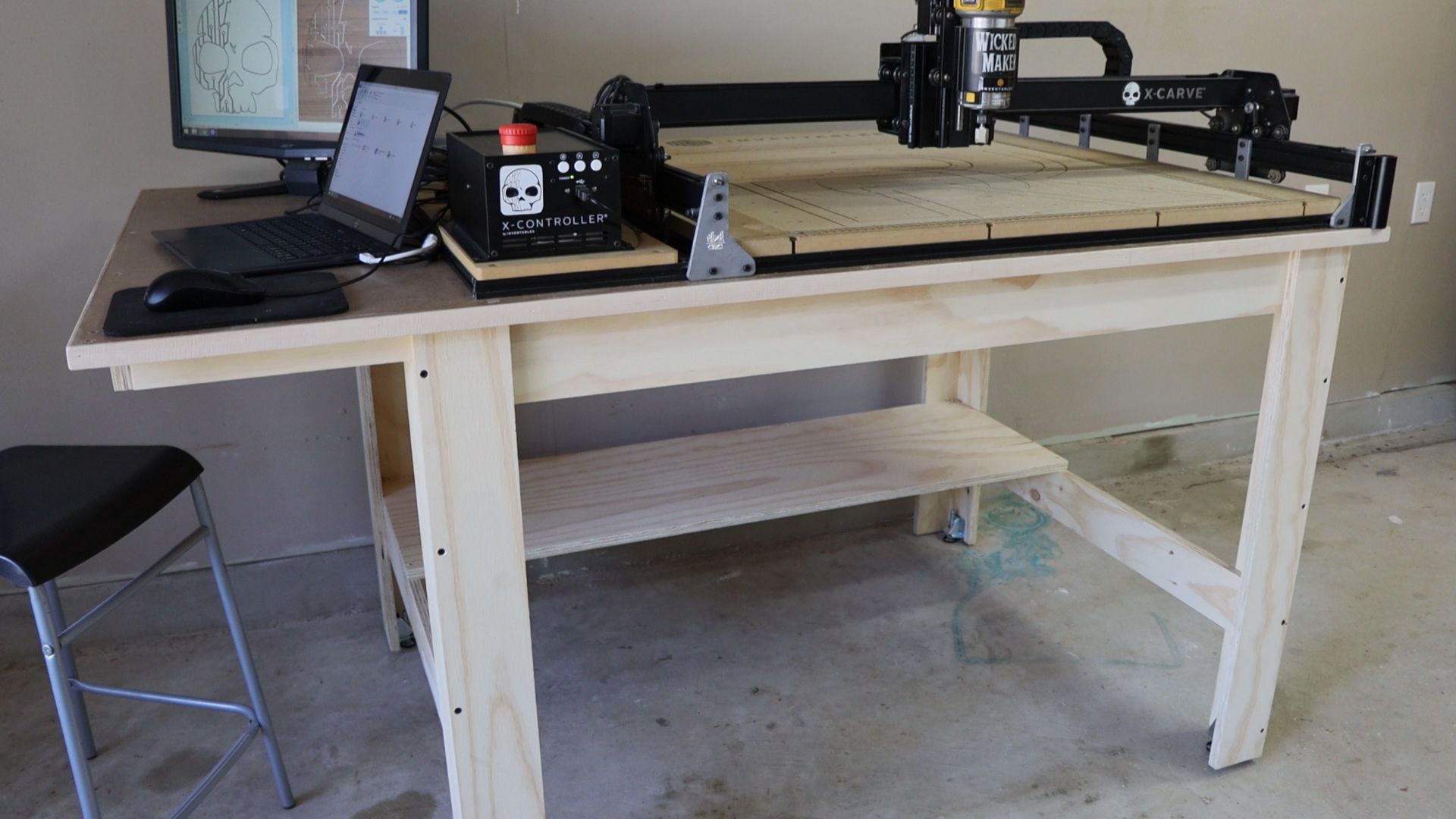 DIY Workshop Table (From Plywood!) : 10 Steps (with Pictures ...