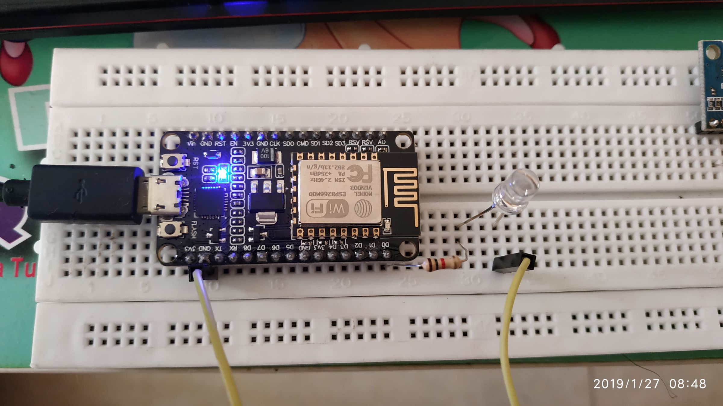 Programming ESP8266 ESP-12E NodeMCU Using Arduino IDE - a Tutorial : 7 ...