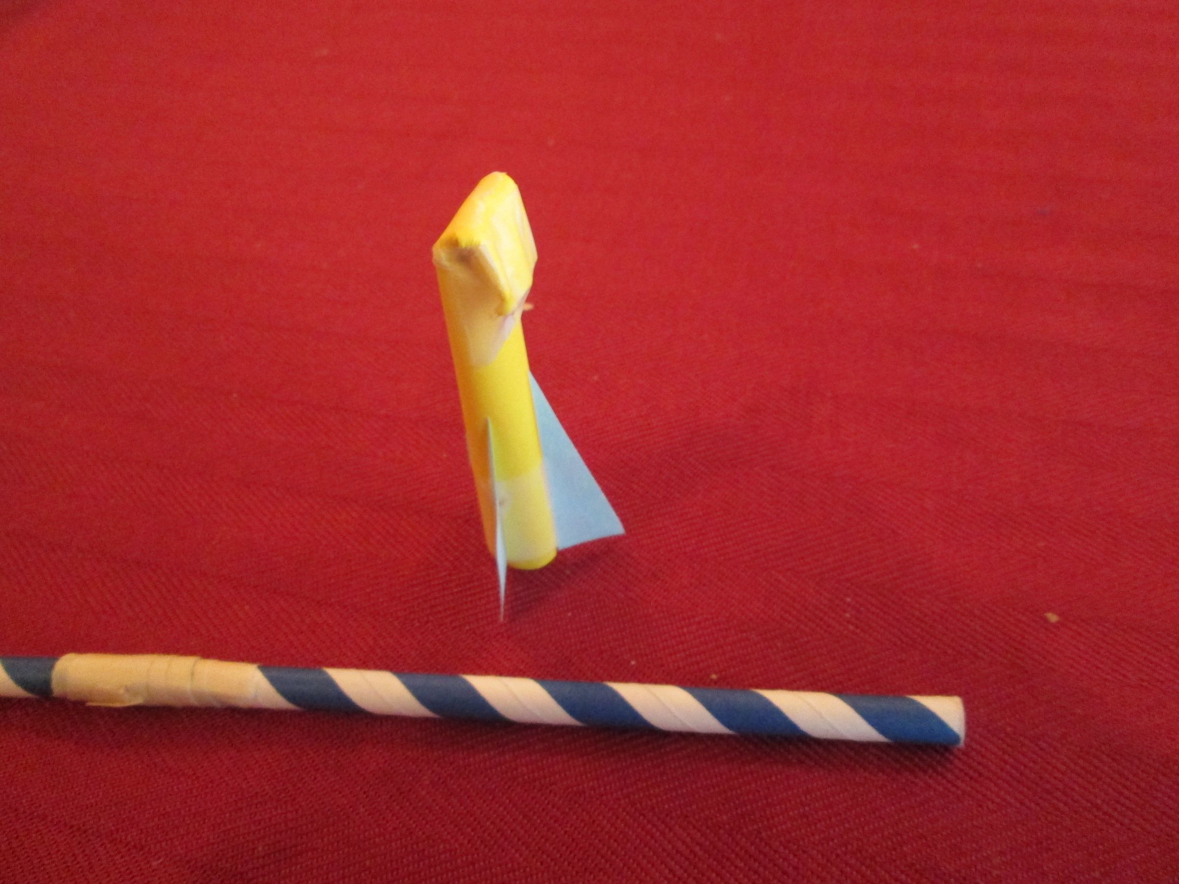 Easy Paper Straw Rocket : 6 Steps - Instructables