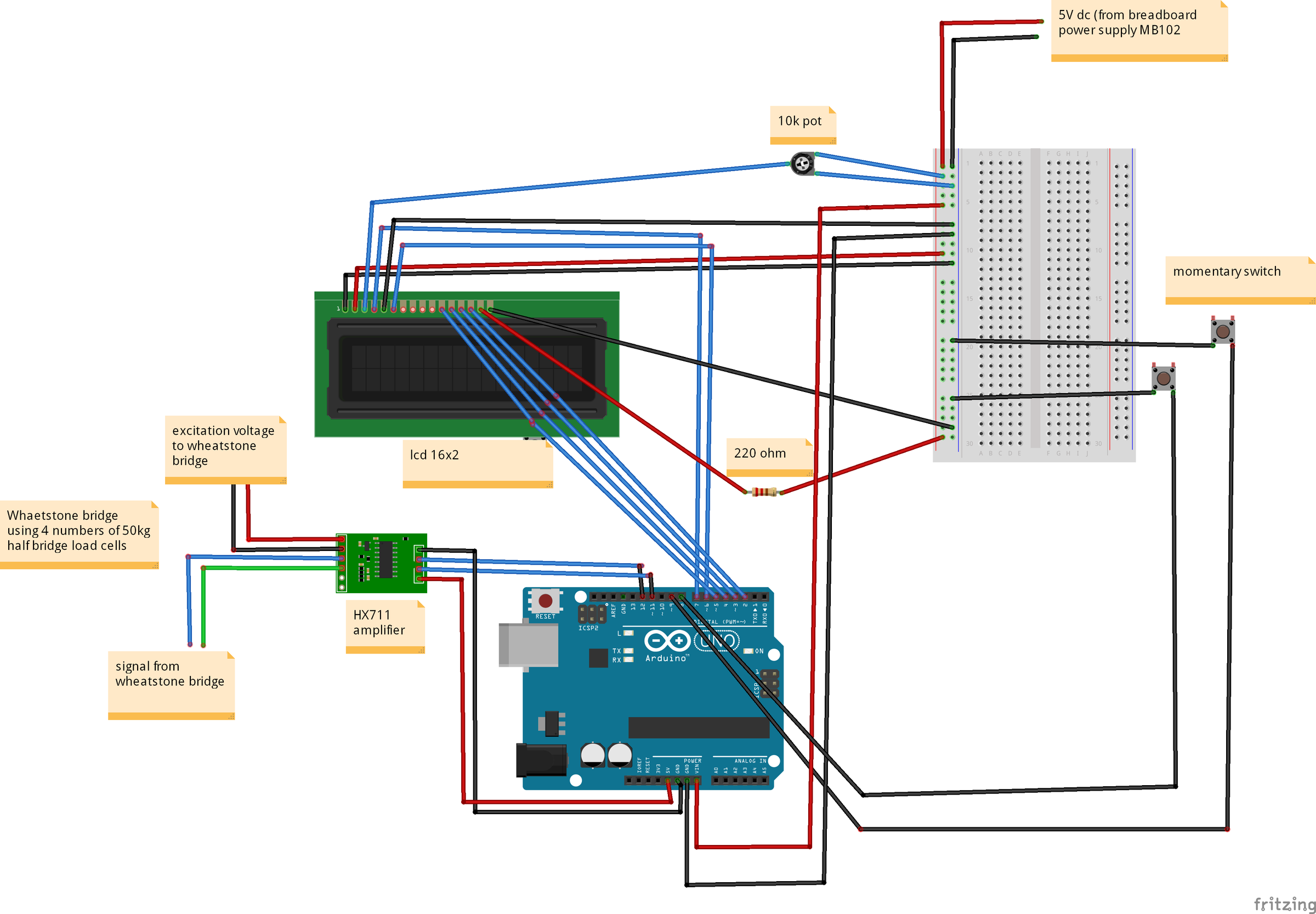 200kg Weighing Scale With Indicator Using Arduino and HX711 ADC : 3 ...