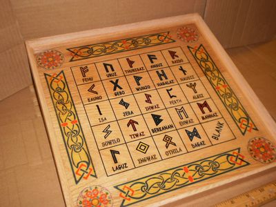 Engraved Stone Rune Set and Decorated Storage Box : 11 Steps (with ...