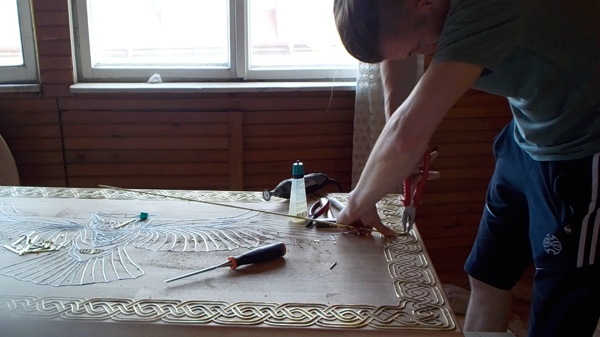 Cool Metal Inlays. Brass and Aluminum Inlay. New Inlay Techniques. : 7 ...