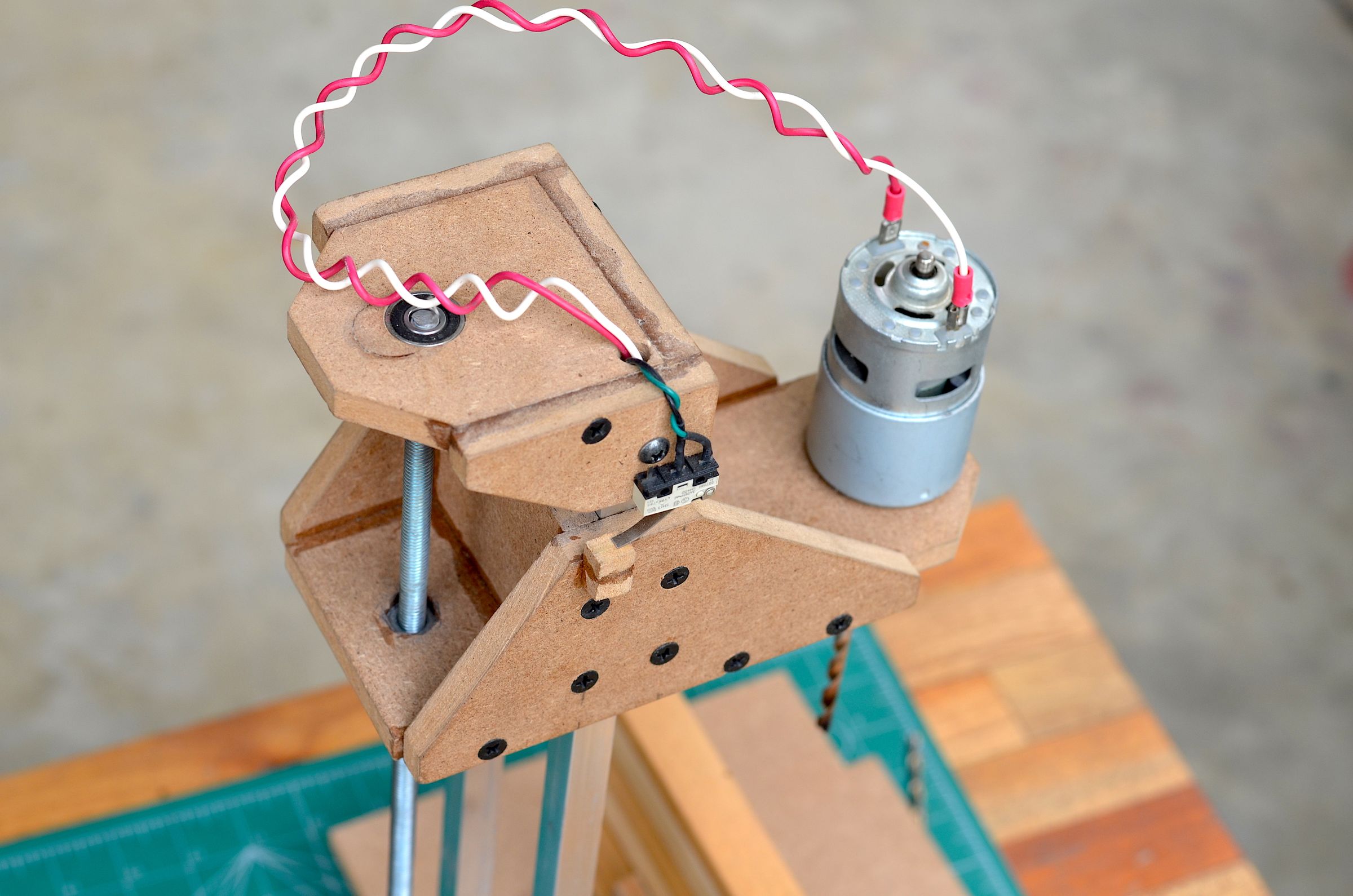 DIY Semi-Automatic Drill Press : 12 Steps (with Pictures) - Instructables