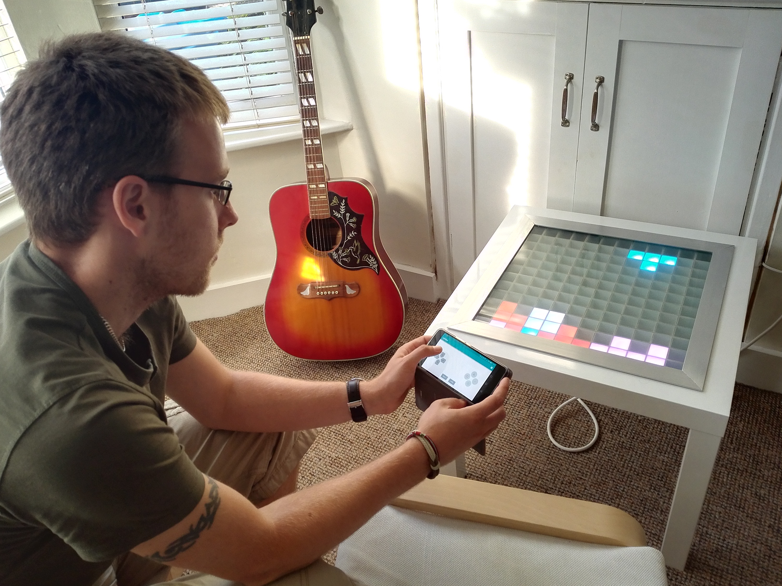 Bluetooth Controlled Arduino LED Coffee Table : 10 Steps (with Pictures ...