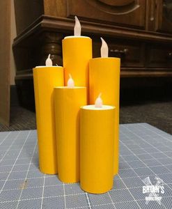 Easy Faux Candles : 8 Steps (with Pictures) - Instructables