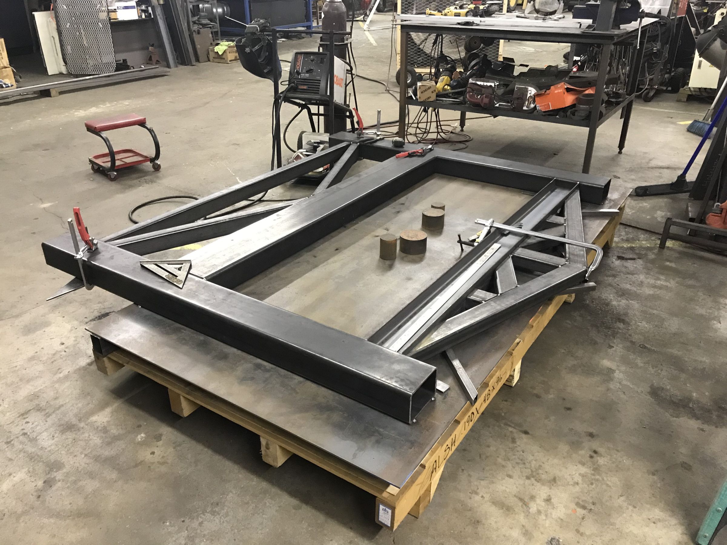 Building a 40 Ton Hydraulic Press Brake Machine : 21 Steps (with ...