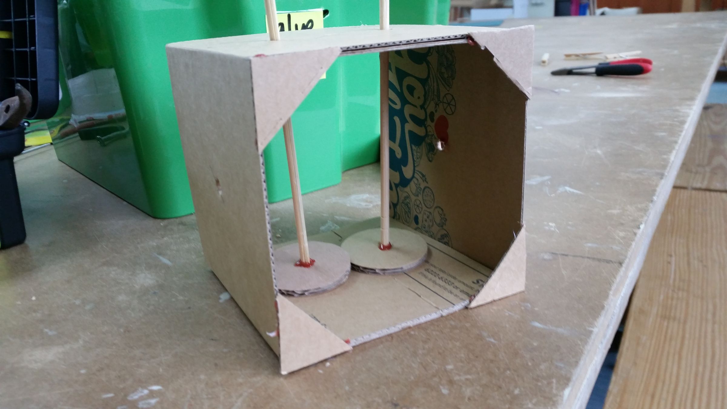 Easy Cardboard Automata Toy With a Motor : 7 Steps (with Pictures ...