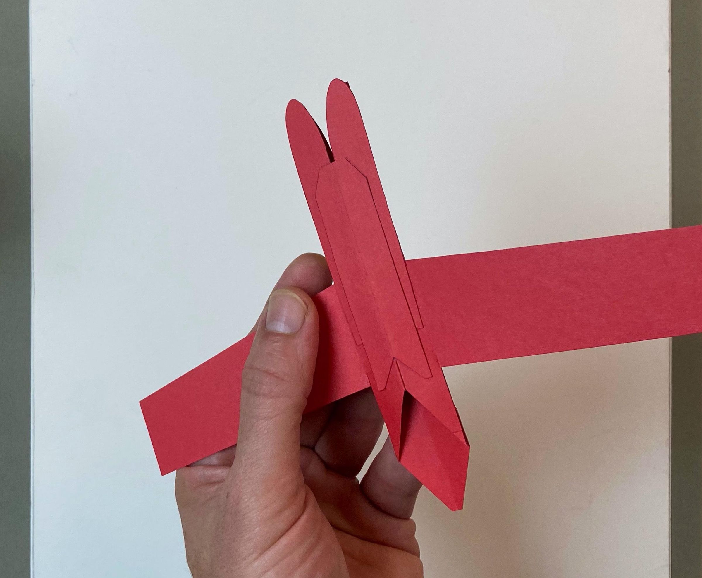 Swept Wing Card Stock Glider : 7 Steps (with Pictures) - Instructables