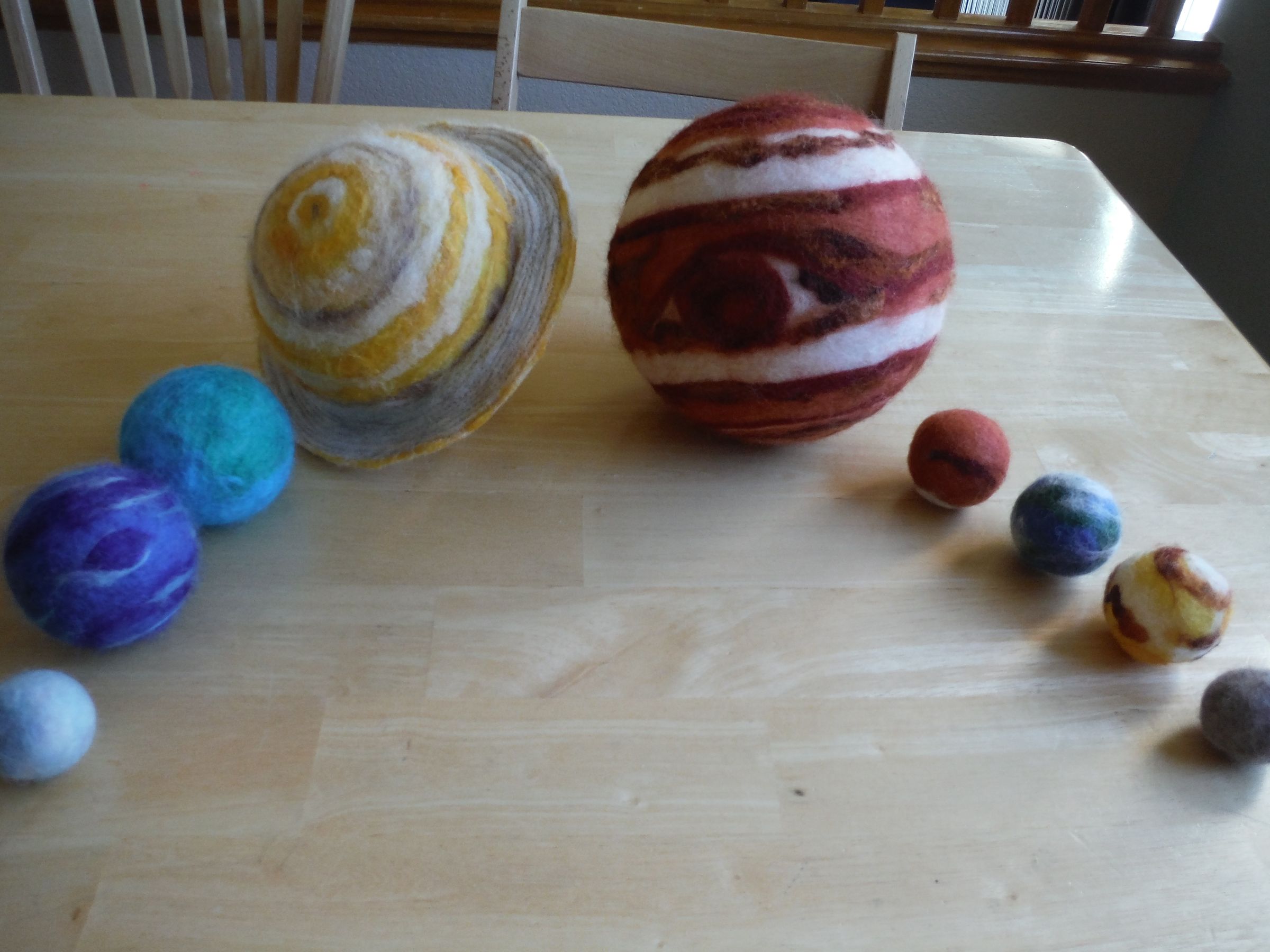 Felt Solar System Mobile : 12 Steps (with Pictures) - Instructables