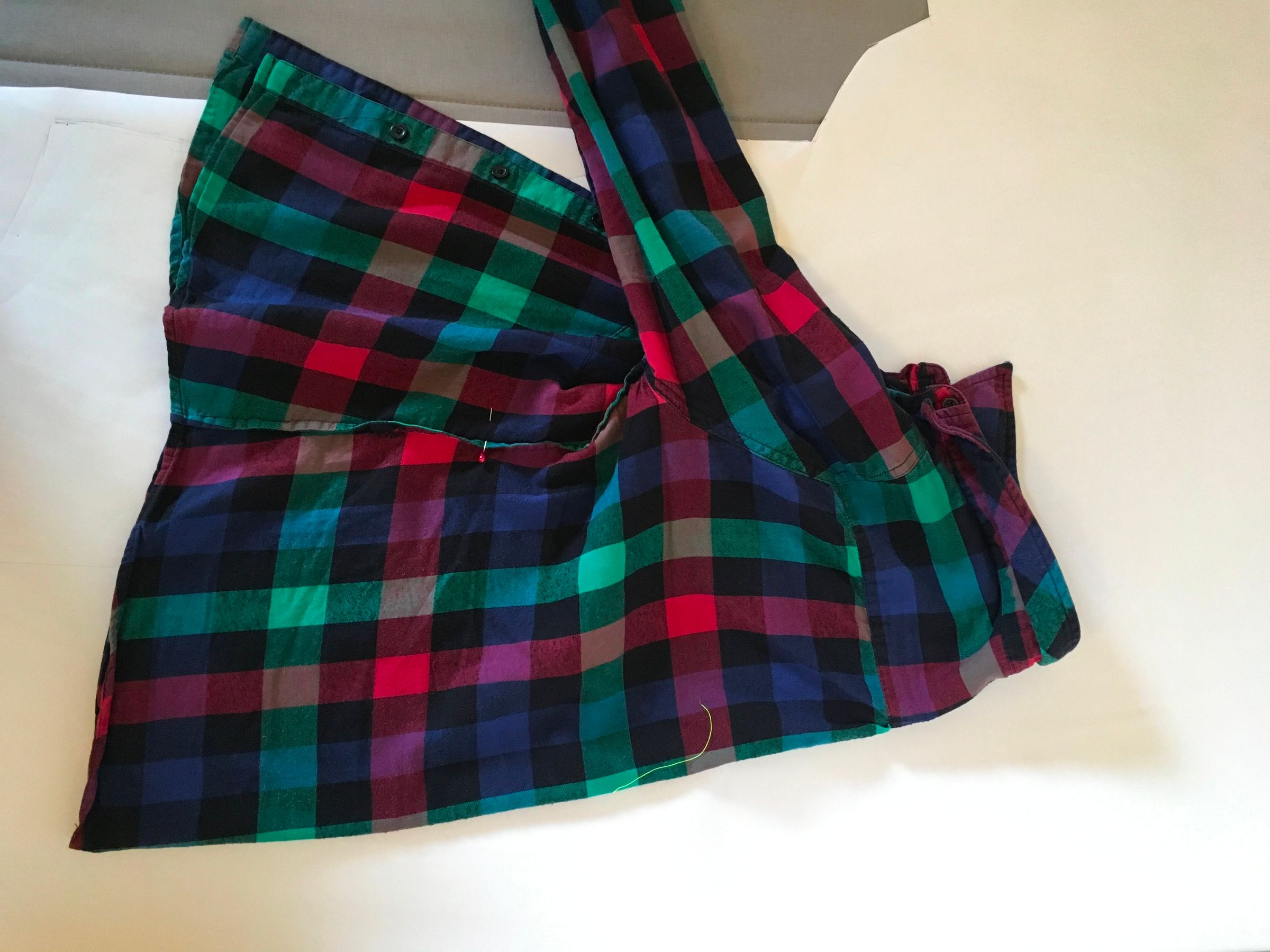 Shirt Pattern-making With Your Own Shirt : 8 Steps (with Pictures ...