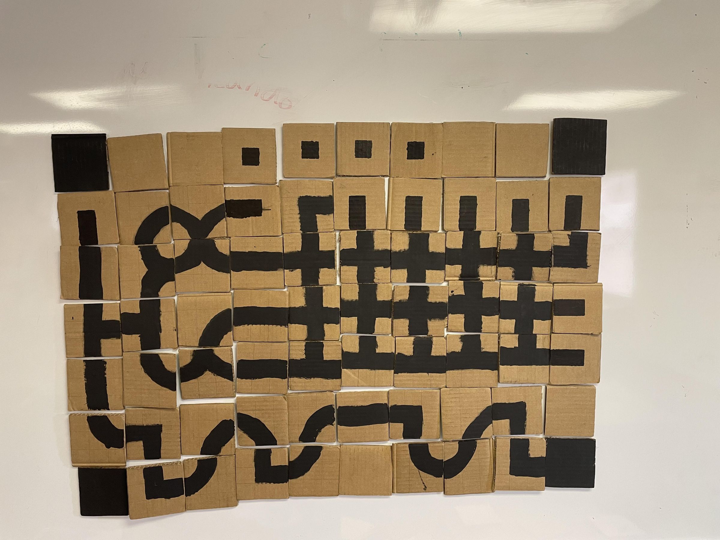 Cardboard Pixels-perfect for a Creative Indoor Recess : 6 Steps (with ...