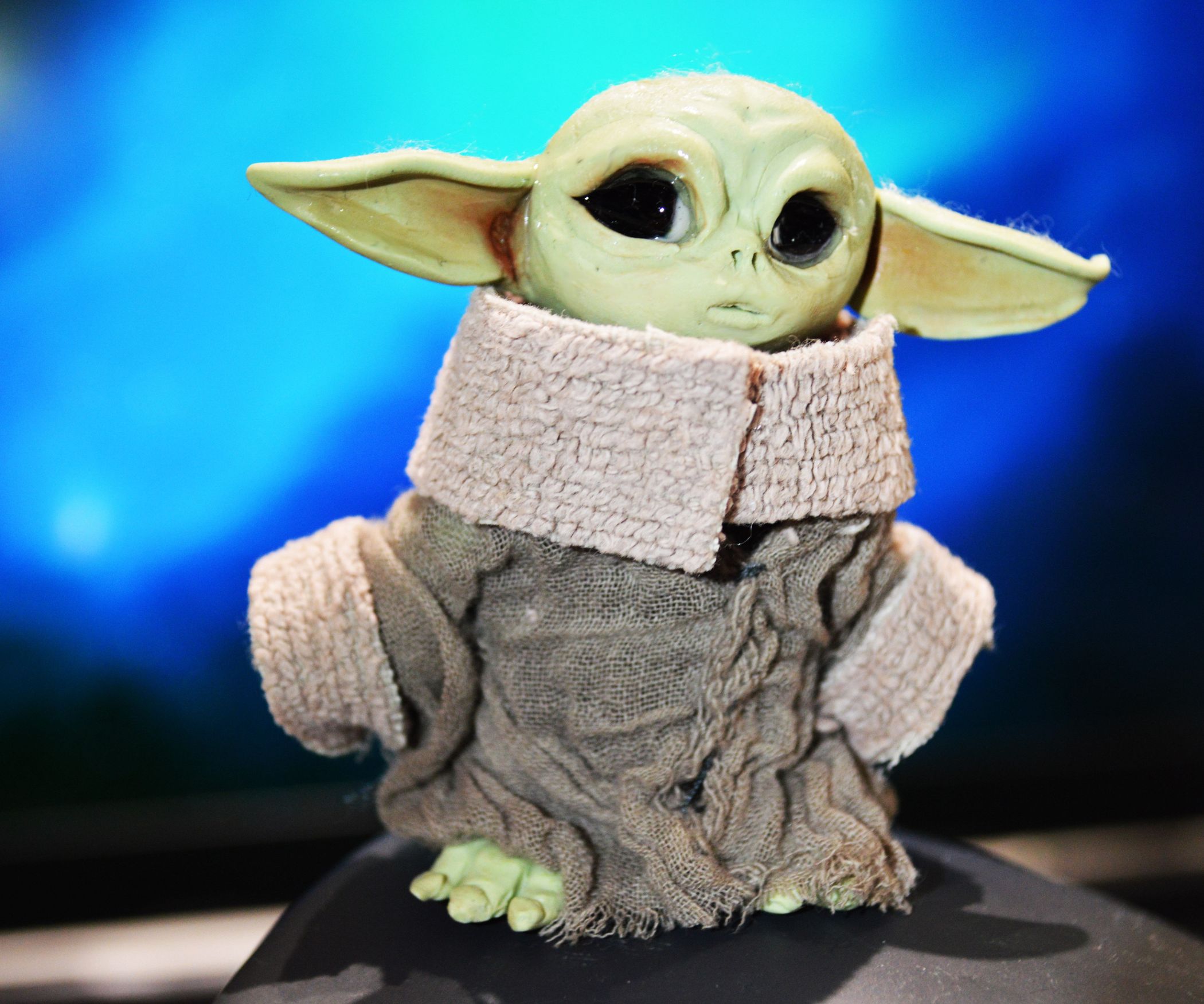Baby Yoda Mini Figure (polymer Clay) : 21 Steps (with Pictures ...