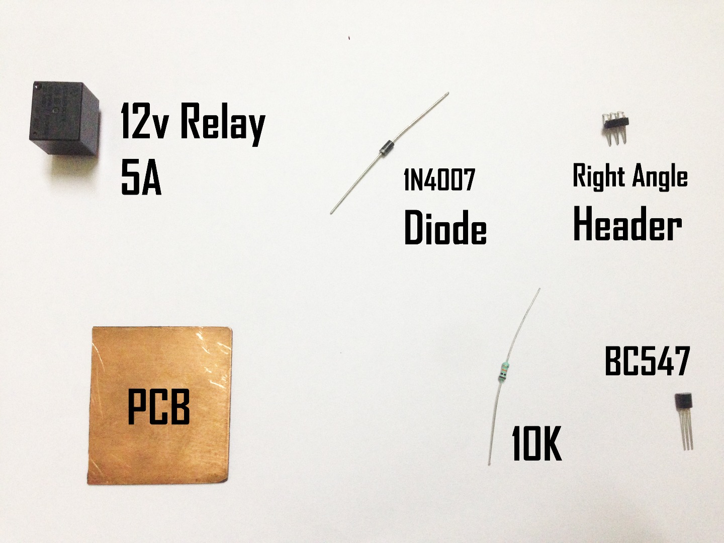 Make an Simple Motion Sensor Relay Board (PIR) : 12 Steps (with ...