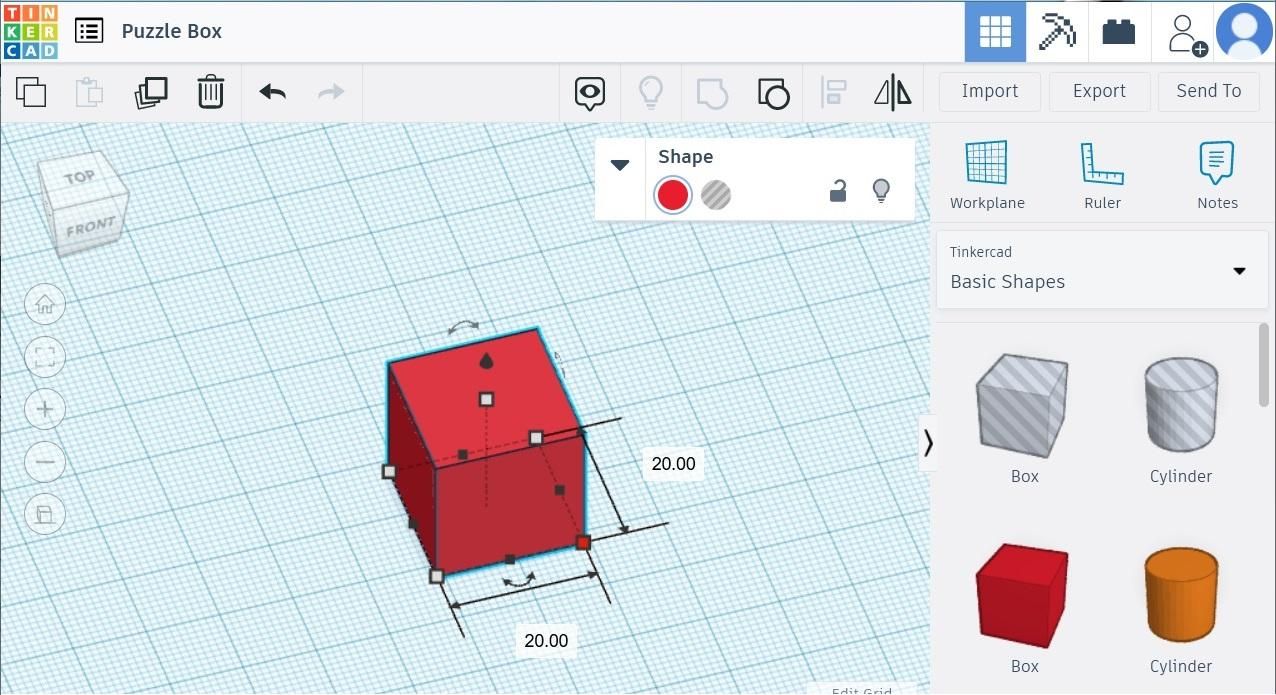Puzzle Box Tinkercad Design : 10 Steps (with Pictures) - Instructables