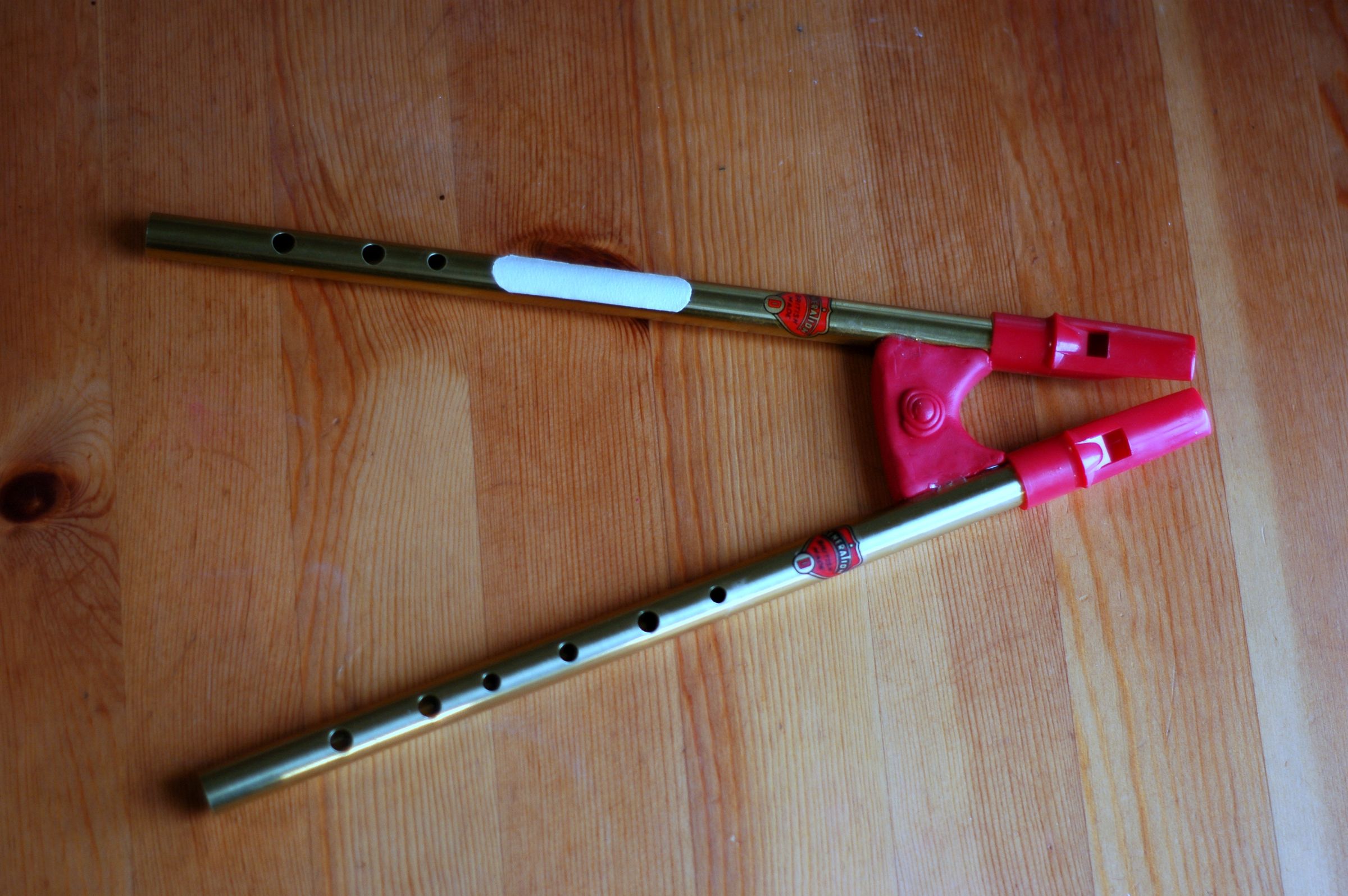 Double Flute From Two Penny Whistles : 3 Steps (with Pictures ...
