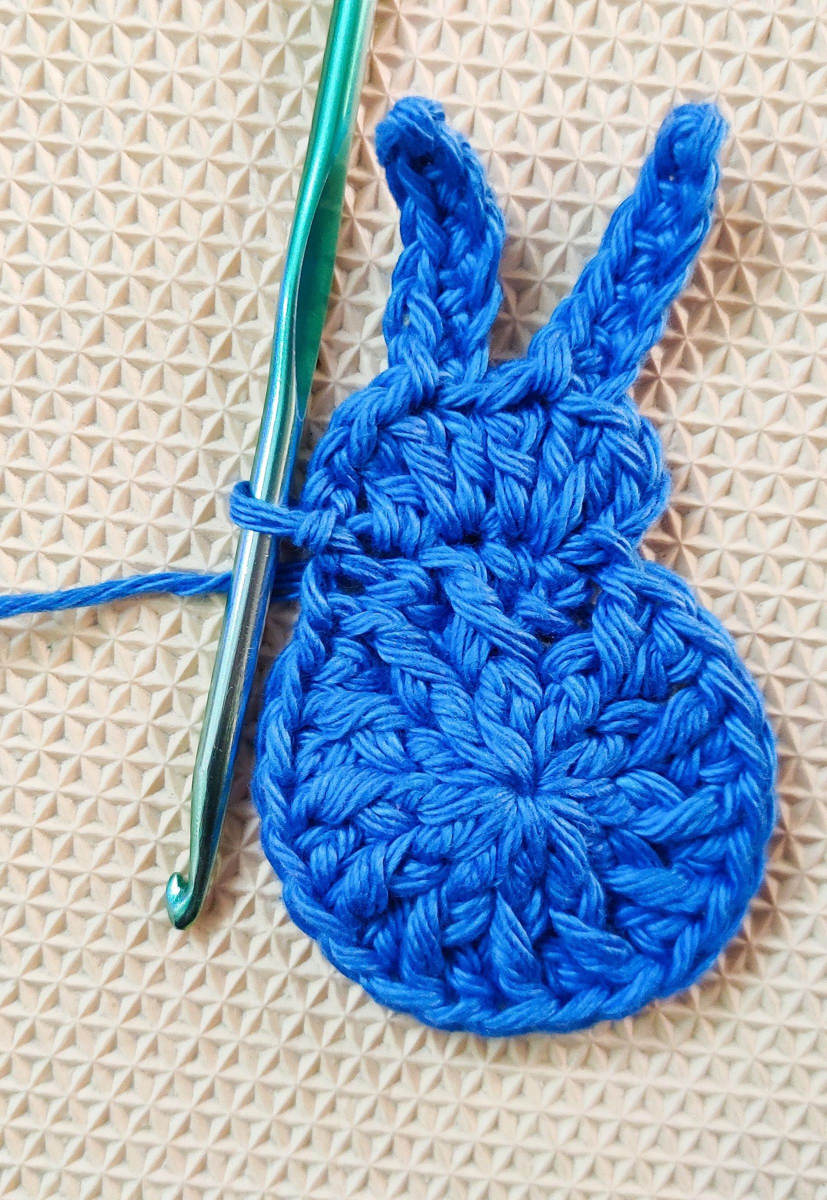 Quick and Easy Crochet Easter Bunny Applique : 7 Steps (with Pictures ...