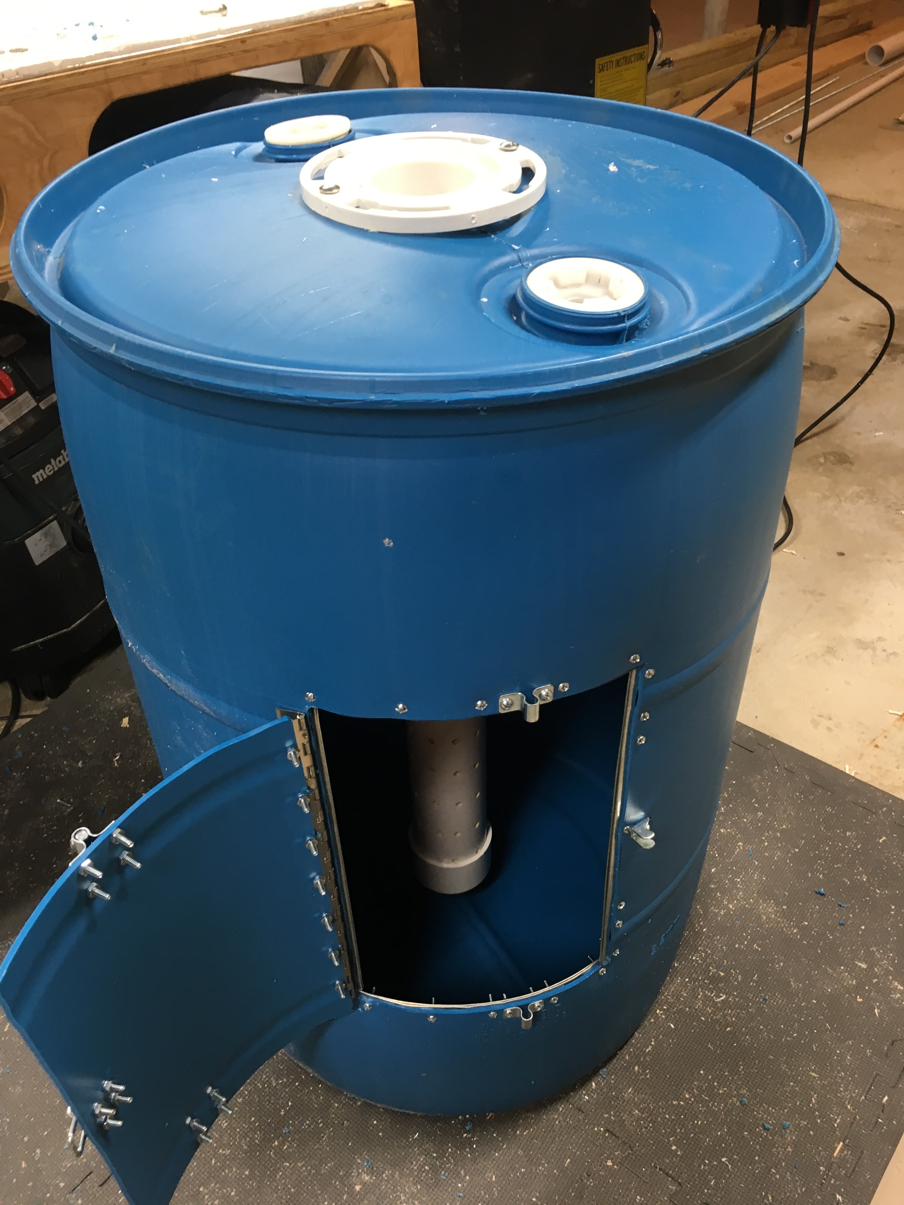 Solar Powered Compost Drum System : 9 Steps (with Pictures) - Instructables