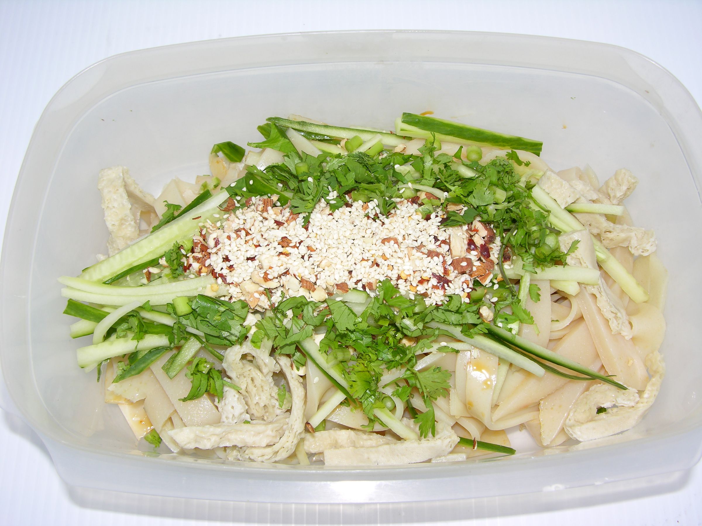 "niang Pi" （酿皮）: a Delicacy With Gluten Separated From Wheat Flour : 6 ...