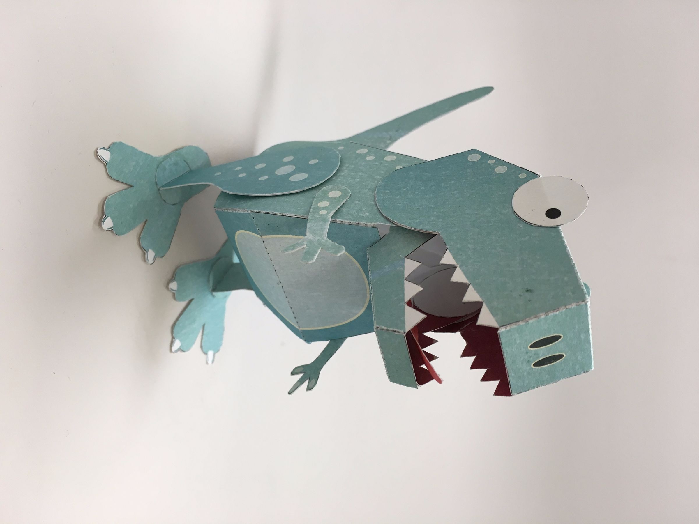 Poseable Paper T. Rex : 11 Steps (with Pictures) - Instructables