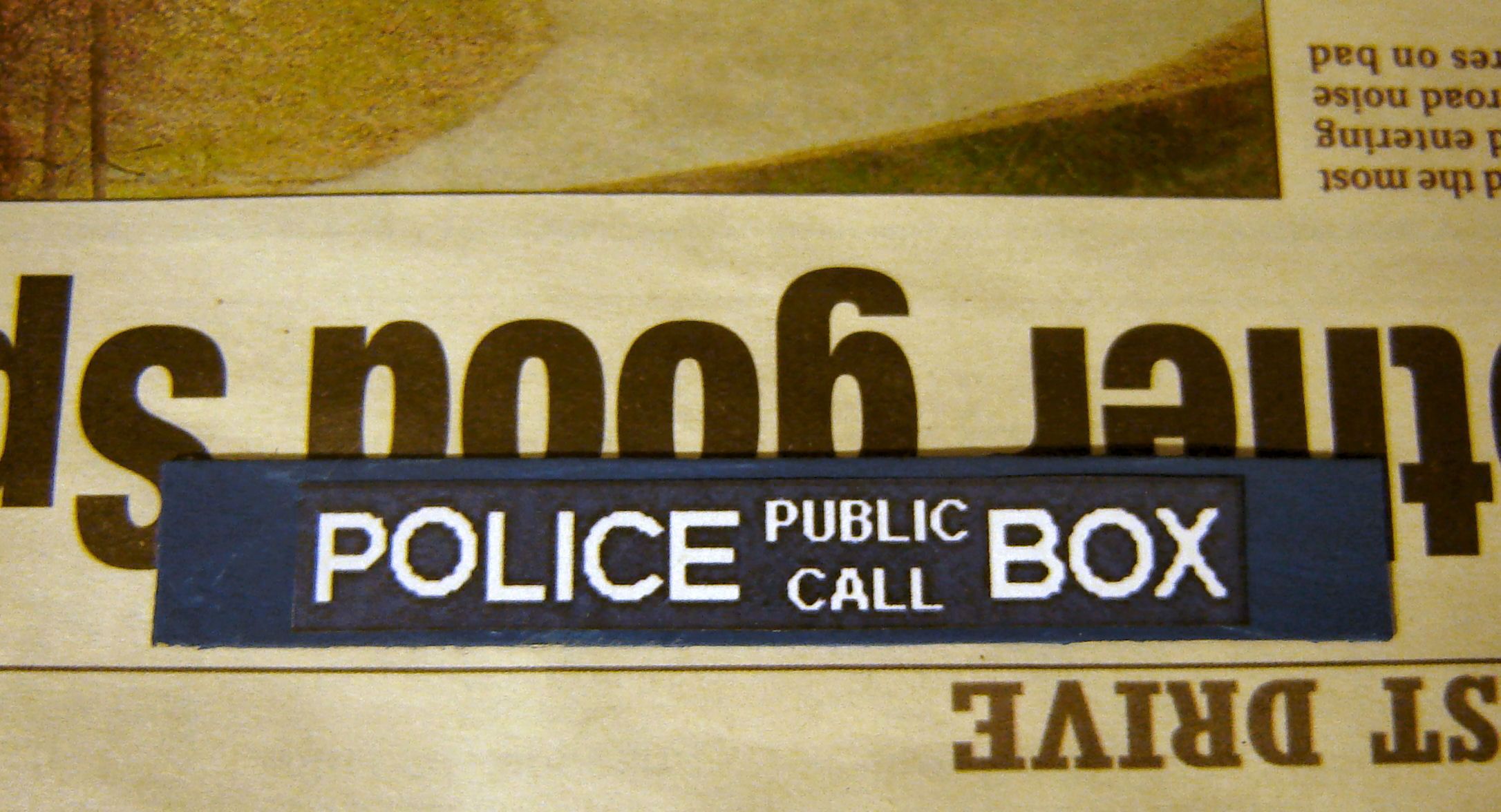 How to Make a TARDIS Model : 10 Steps (with Pictures) - Instructables