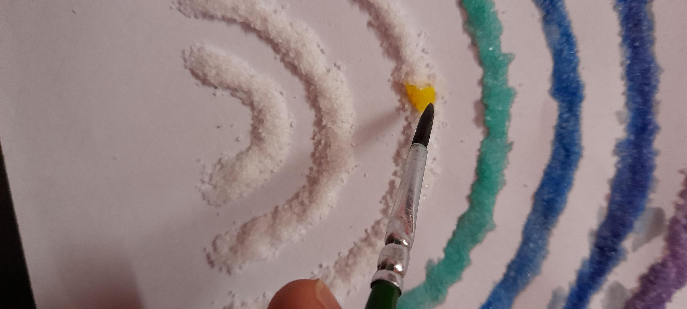 Rainbow: Salt Crystal Painting : 3 Steps (with Pictures) - Instructables