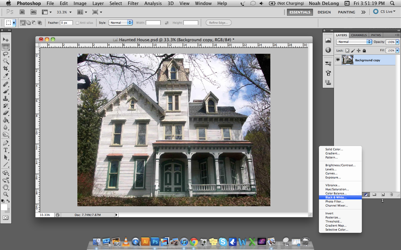 Haunted House Photo Edit : 9 Steps - Instructables