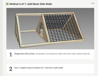 Super Great A-frame Rabbit Hutch! : 6 Steps (with Pictures) - Instructables