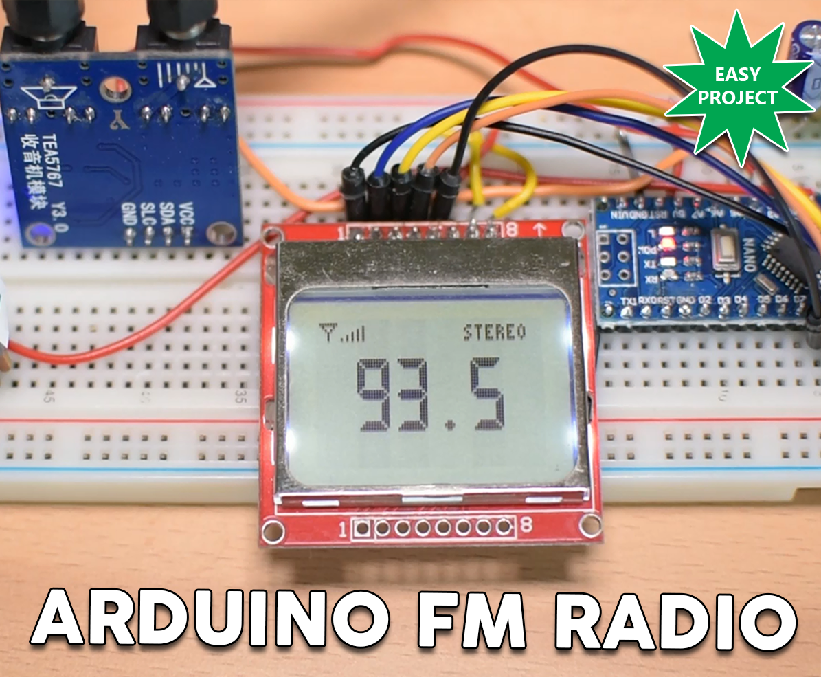 Arduino TEA5767 FM Radio Receiver : 6 Steps (with Pictures) - Instructables