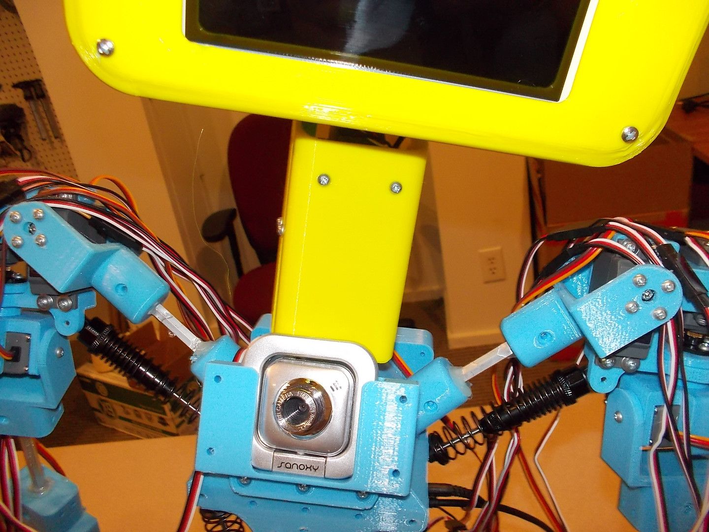 ASPIR: Full-Size 3D-Printed Humanoid Robot : 80 Steps (with Pictures ...