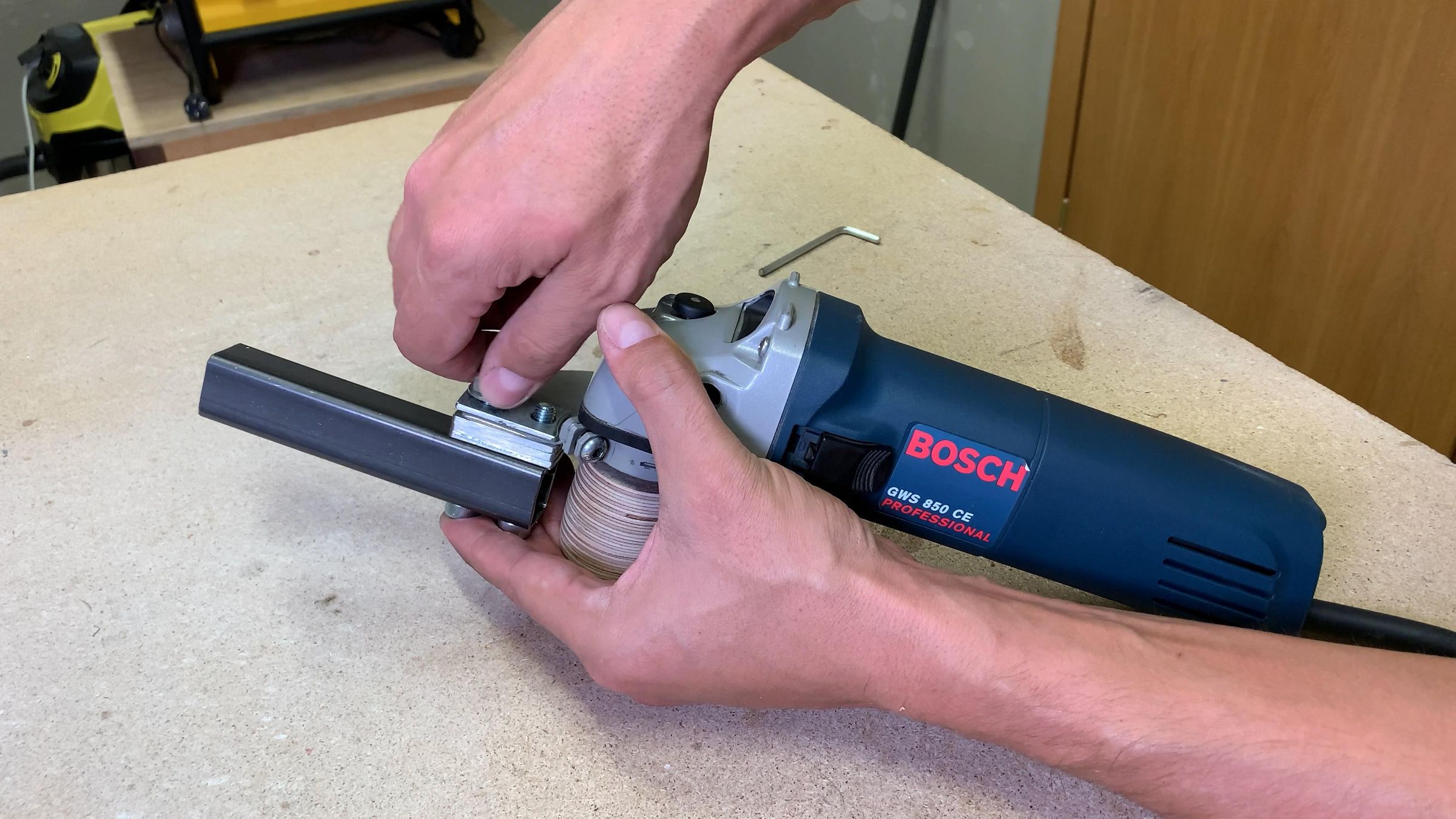 A Power File From an Angle Grinder : 15 Steps (with Pictures ...