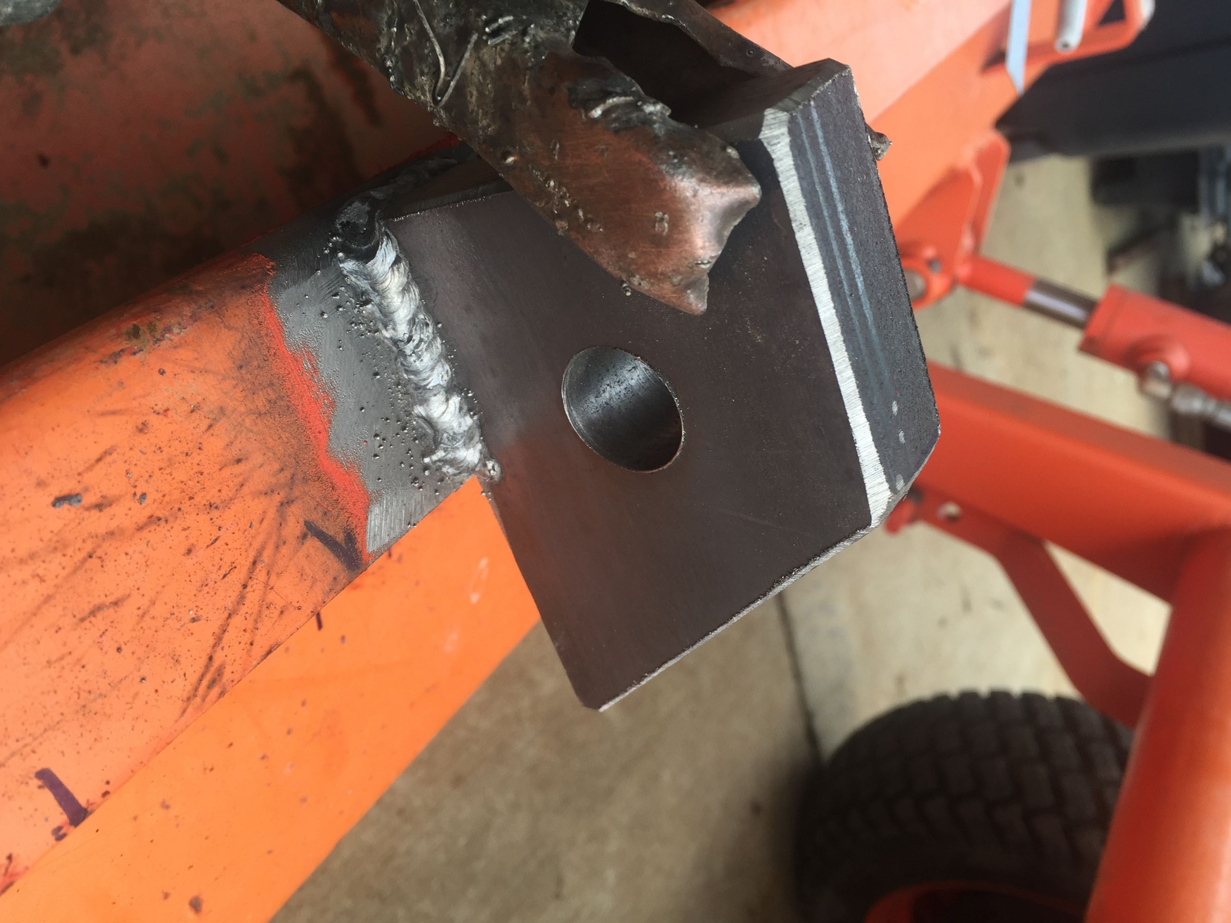 Tractor Bucket Attachment Point (Let's Lift Heavy Stuff!) : 8 Steps ...