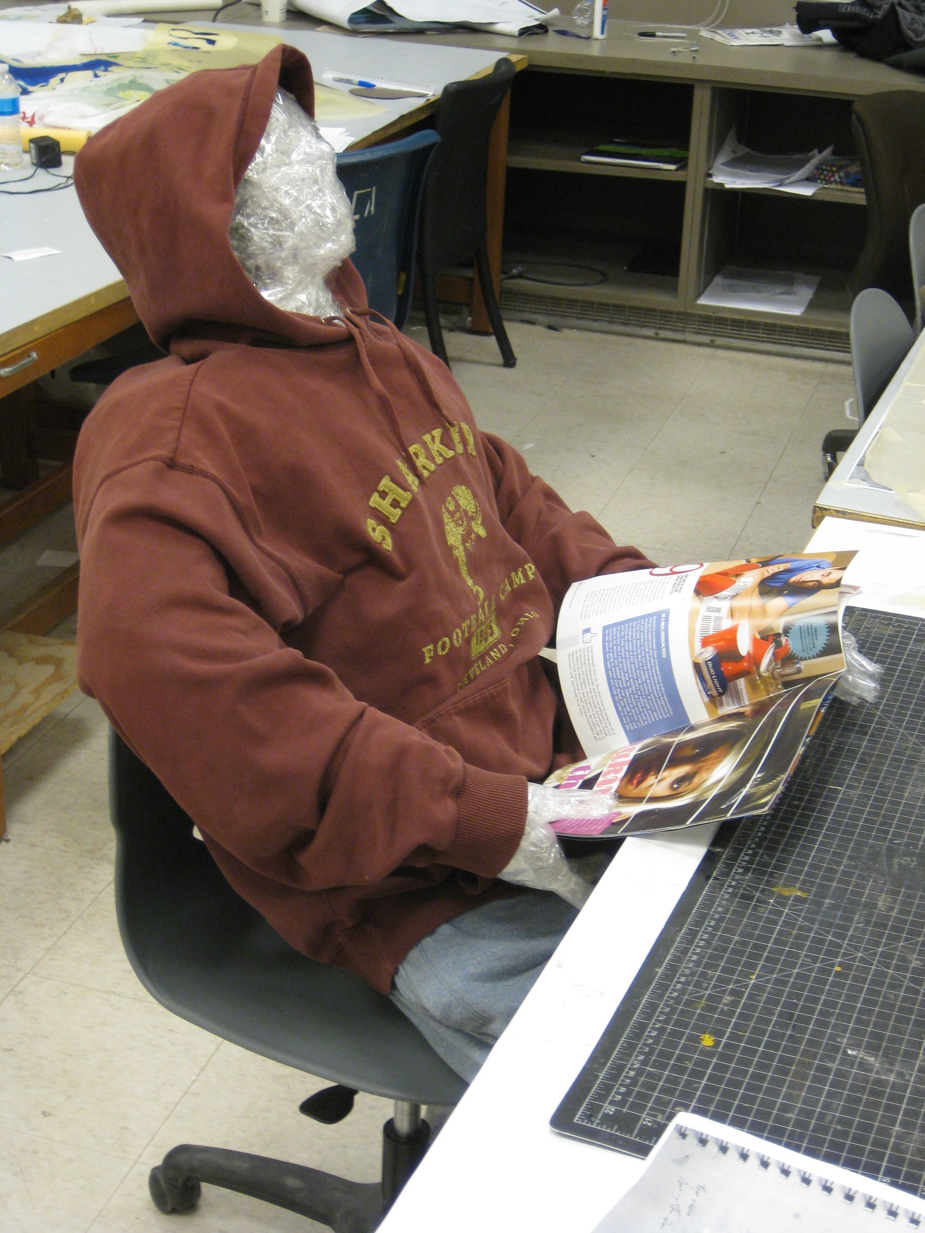 How to Make a Human Tape Sculpture : 8 Steps (with Pictures ...