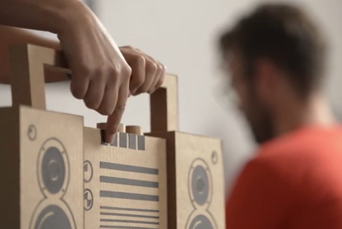 Cardboard BoomBox (quick 'n' Dirty Concept Modelling 2D Into 3D) : 9 ...