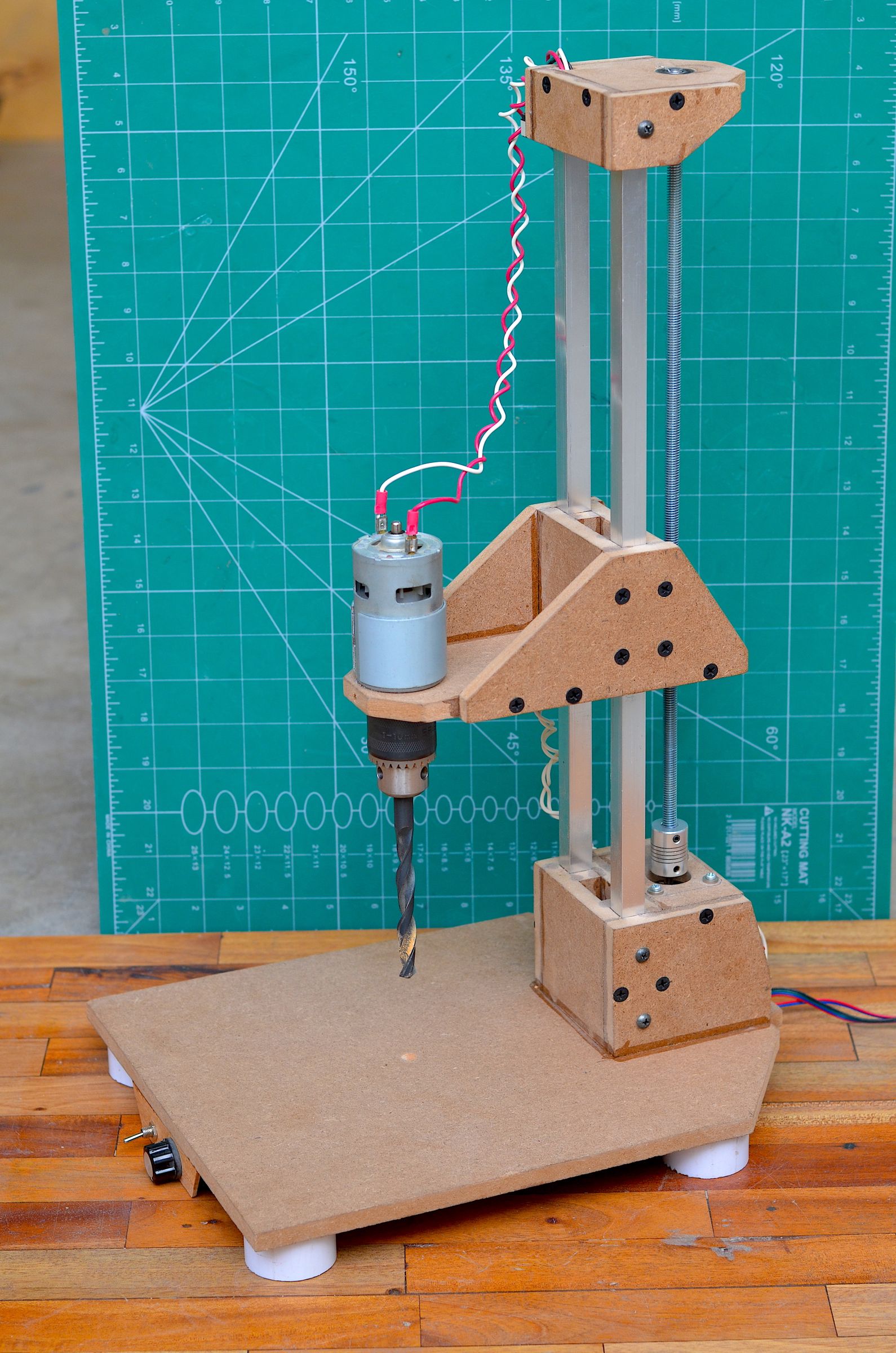 DIY Semi-Automatic Drill Press : 12 Steps (with Pictures) - Instructables