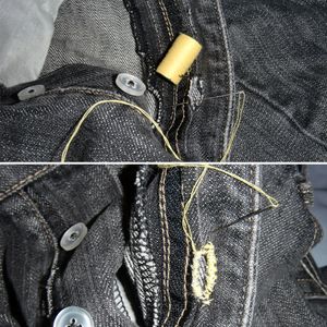 Jean Zipper to Button-fly : 4 Steps (with Pictures) - Instructables