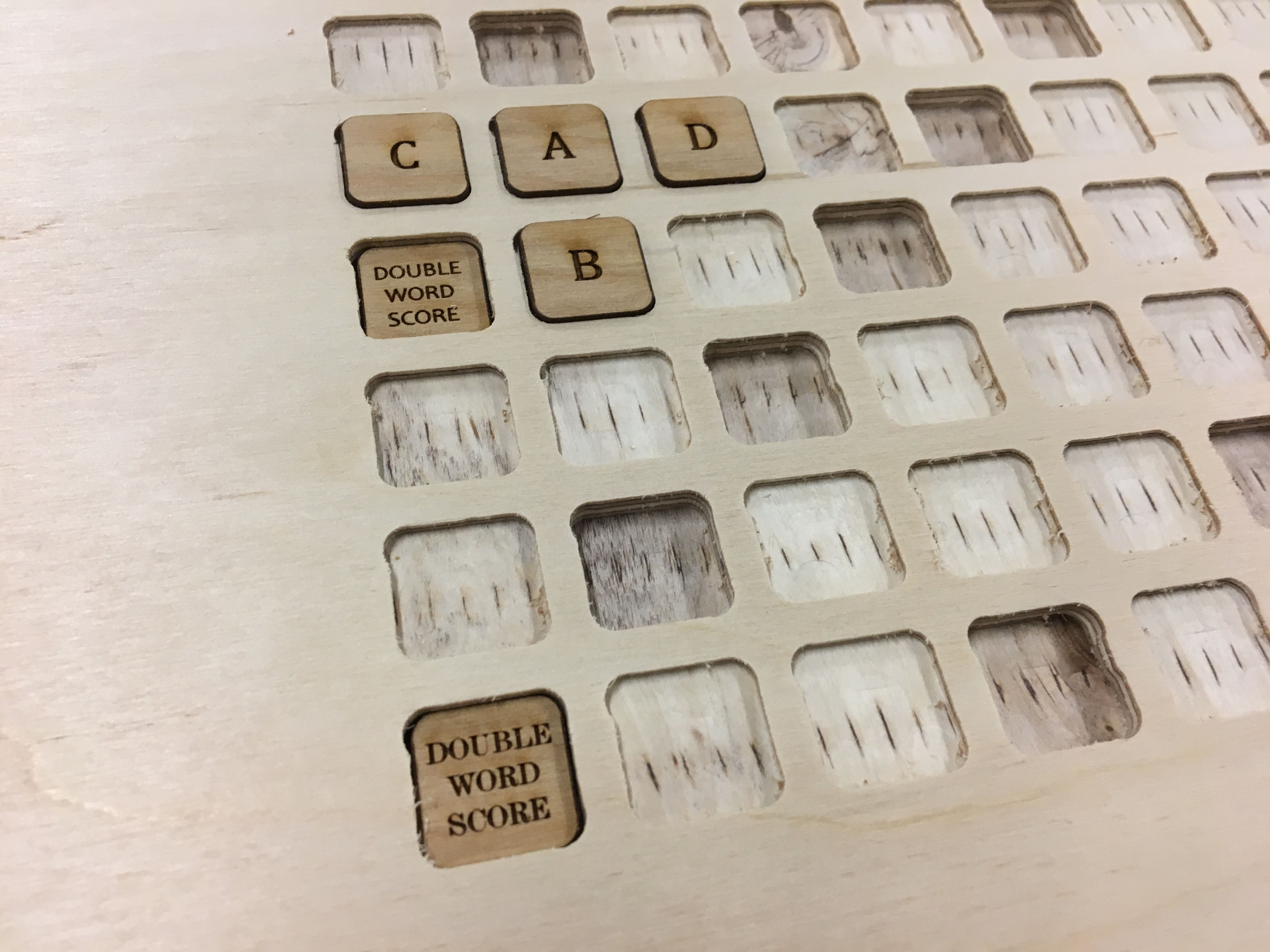 Hardwood CNC Scrabble Board : 12 Steps (with Pictures) - Instructables