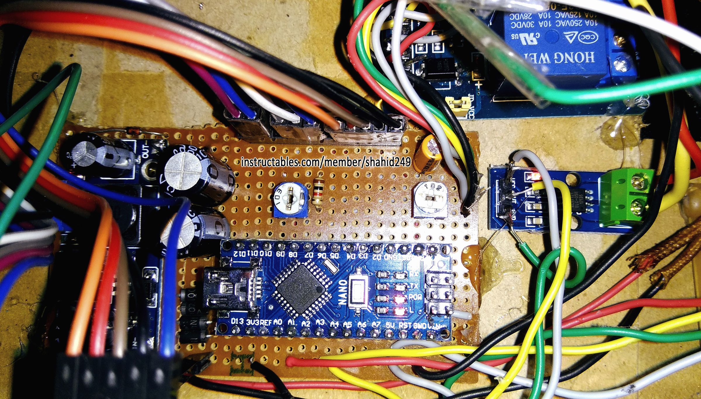 Make A.C 220 Volt Automatic Stabilizer Using Arduino NANO or UNO : 3 ...